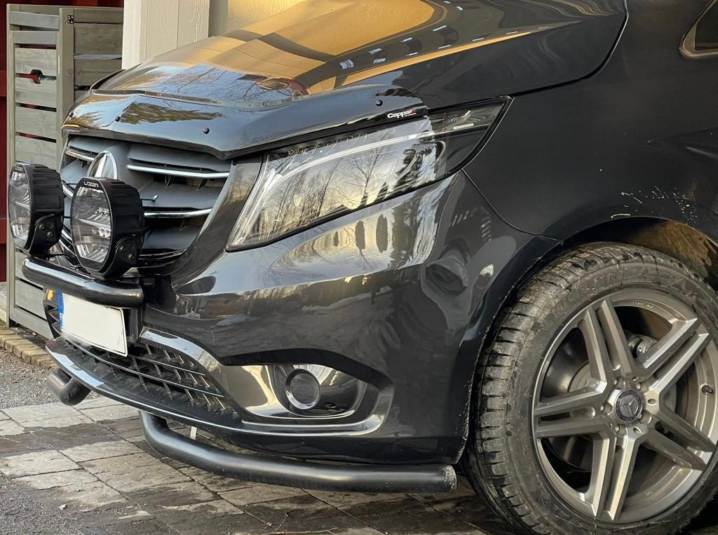 M-B Vito W447 Black front corner protection bars - W447 tuning