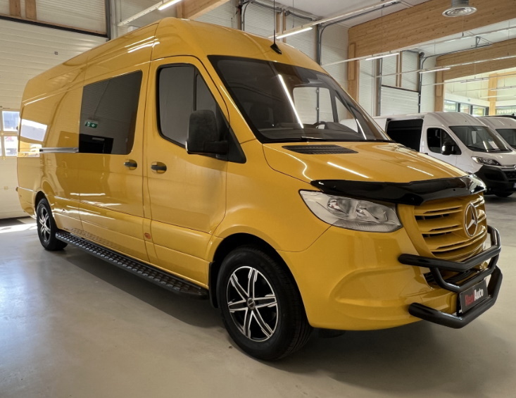 M-B Sprinter W907 Aluminum running boards - W907 Running boards