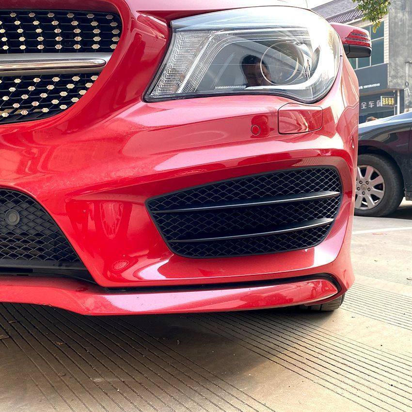 M-B C218 CLS AMG-line front bumper strip grilles 2014-2018 - X218