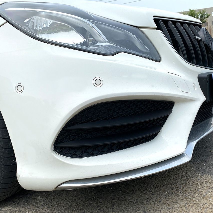 M-B W207 AMG-line front bumper strip grilles 2013-2016 - C207
