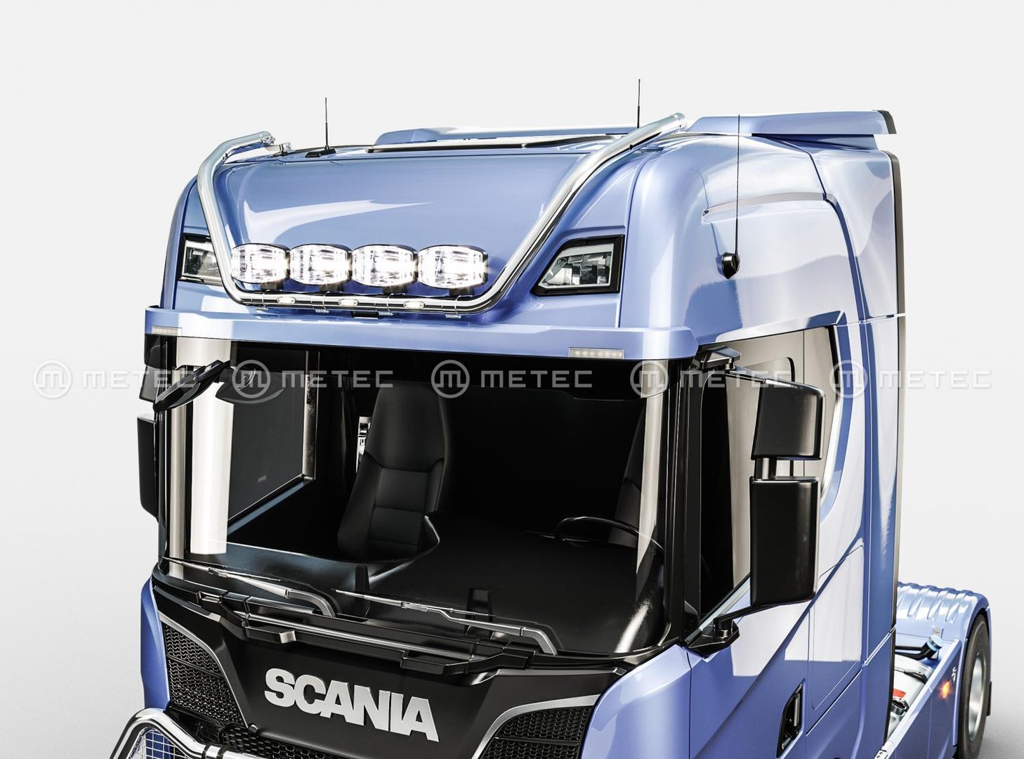 Scania R 2017- Cabin vertical and horizontal Led-rails - Scania