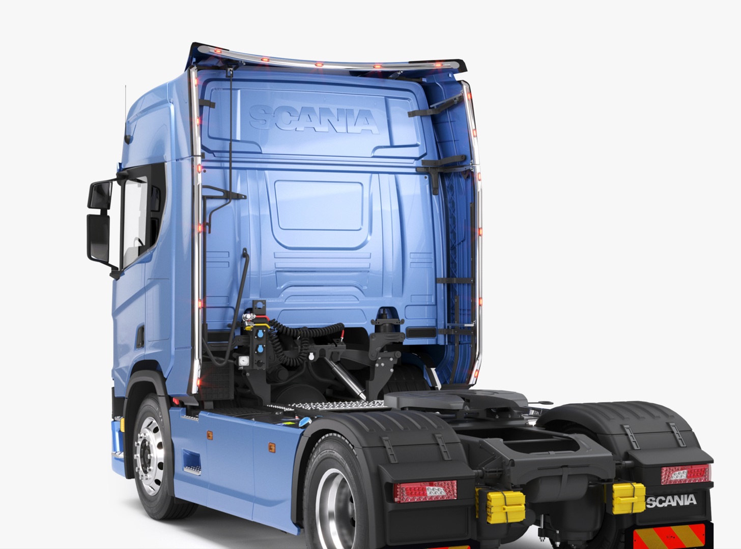 Scania R 2017- Cabin vertical and horizontal Led-rails - Scania