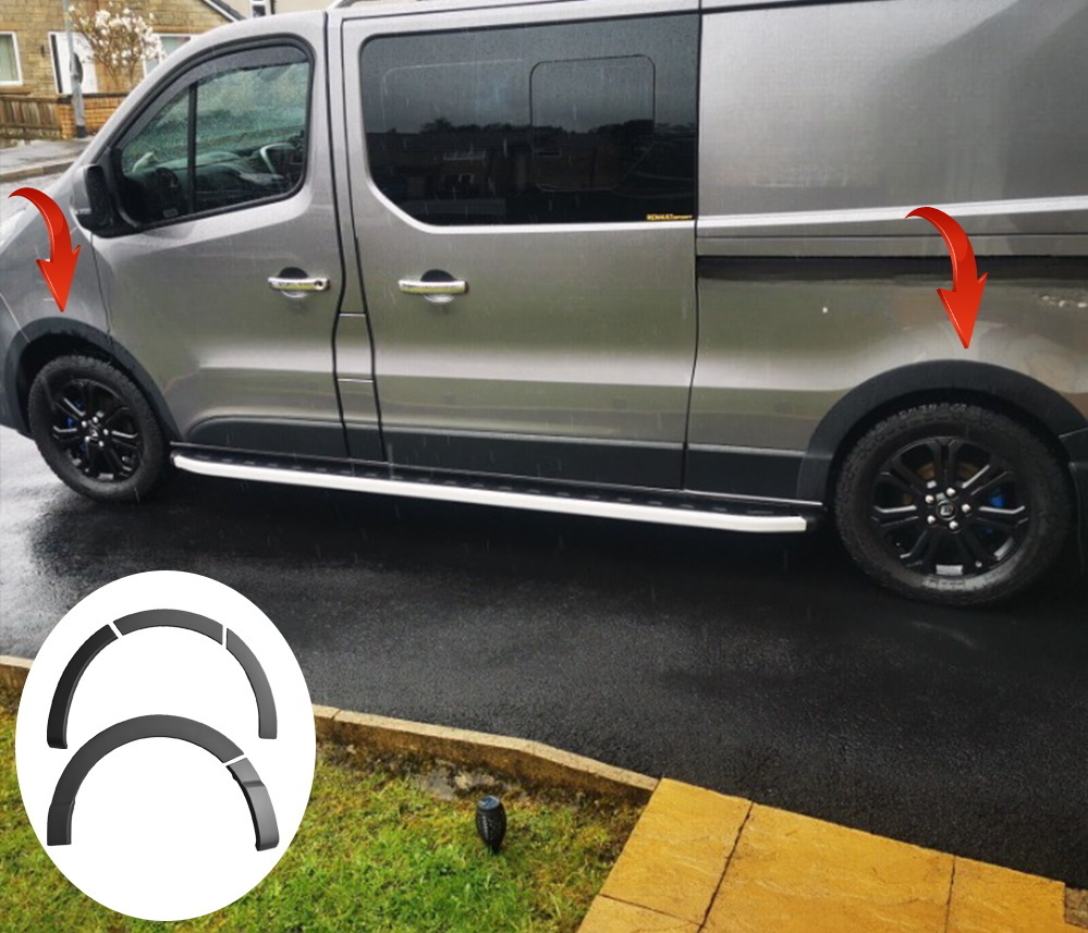Opel Vivaro Wheel arches trim cover - Opel Vivaro Fender trim