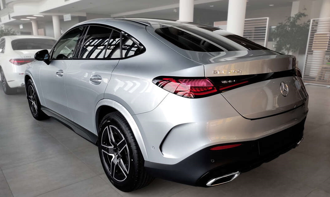 M-B GLC Coupe C254 Rear bumber protector (Black line) -Tuning to M-B-