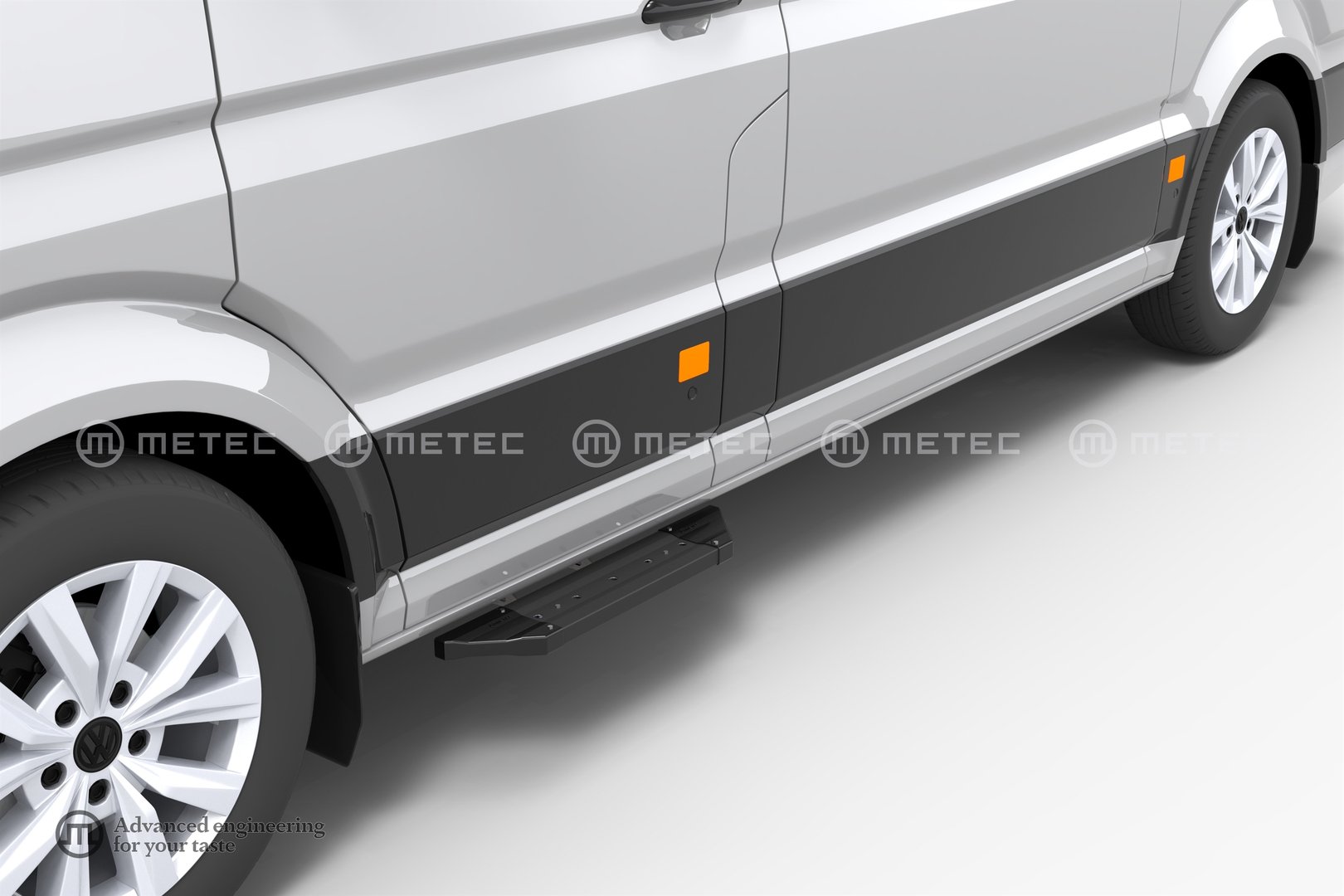 MAN TGE Black step pad for front door - To Man TGE