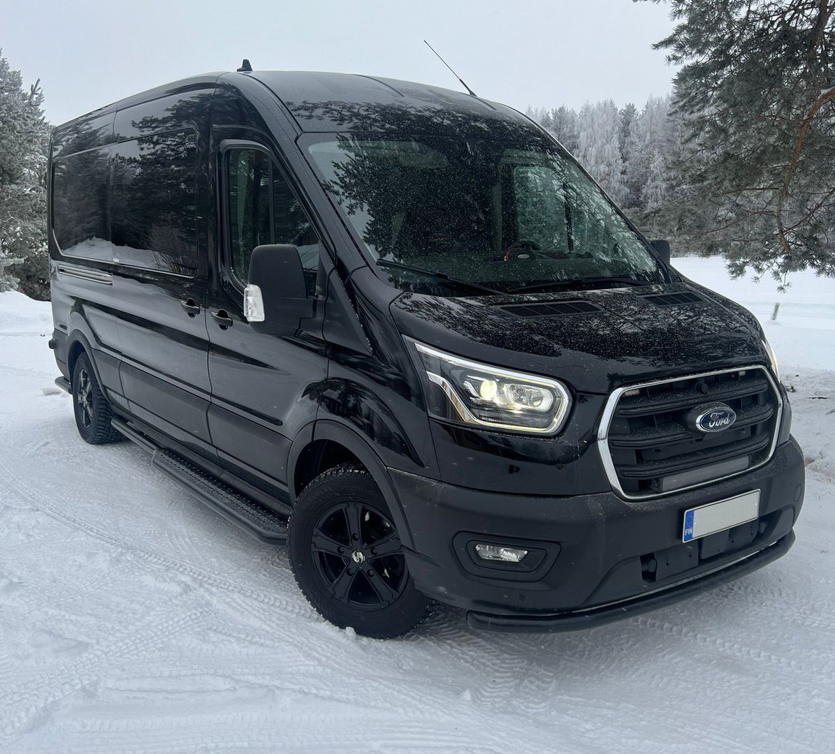 Ford Transit Van Premium running boards - Transit side step