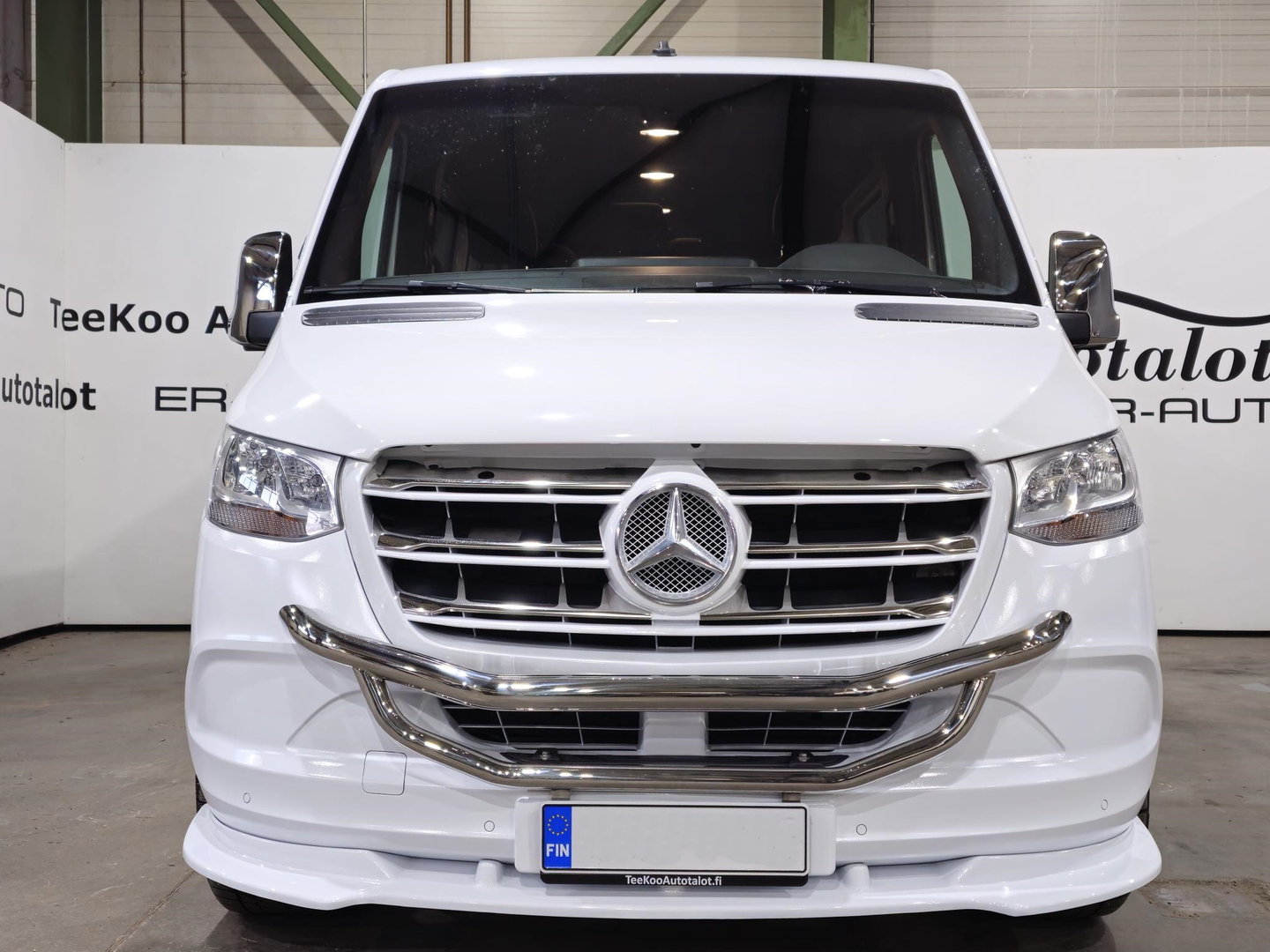 M-B Sprinter W907 Front Spoiler ver.2 - W907 Front splitter