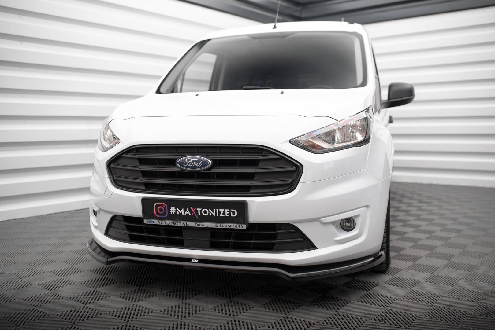 Ford Transit Connect Front Spoiler V1 - Connect Front splitter