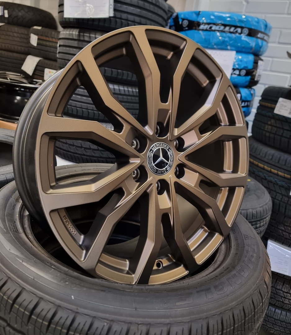 M-B Sprinter W906 / Crafter Alloy rims set 20" Dezent KC Bronze