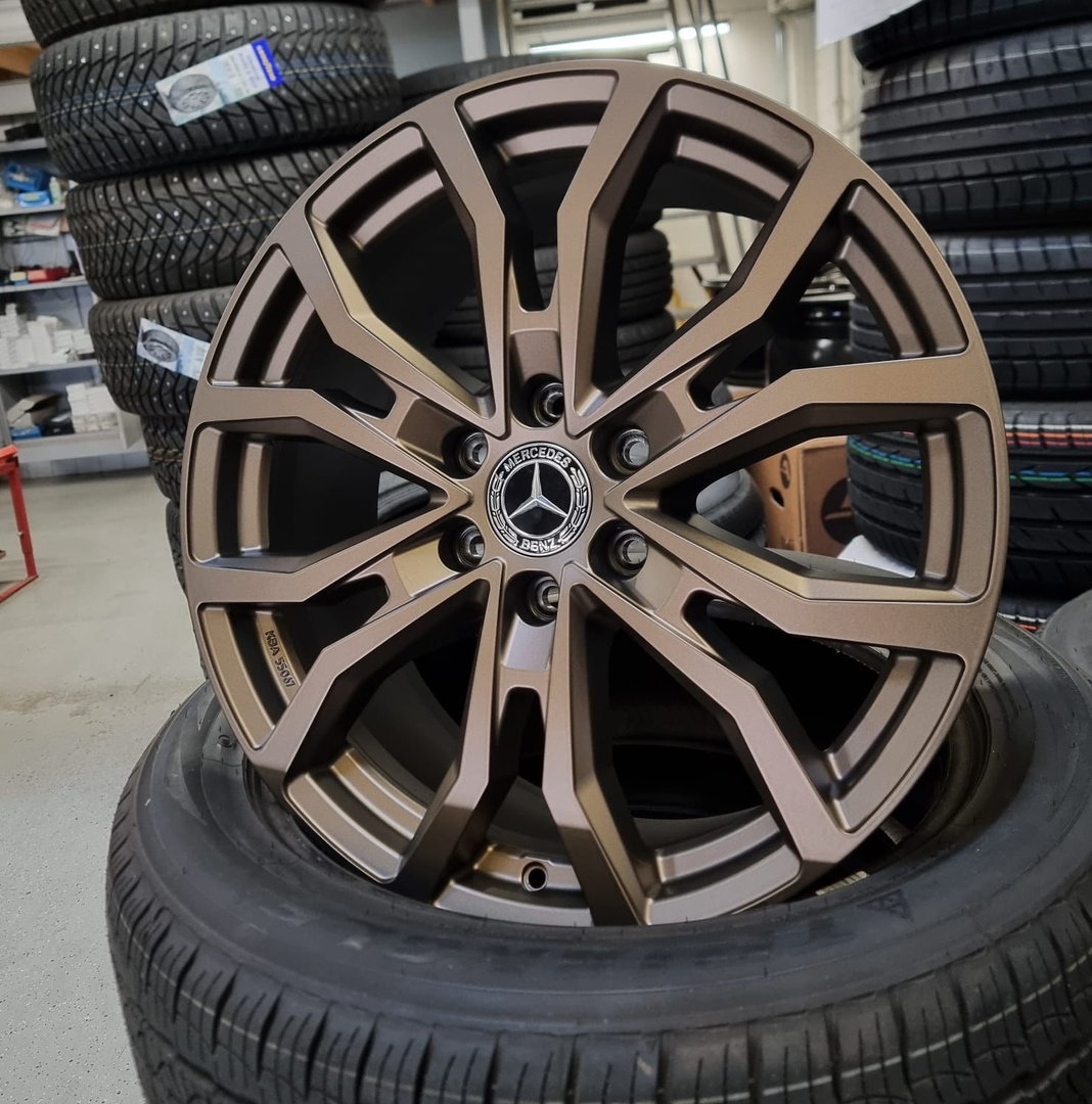 M-B Sprinter W906 / Crafter Alloy rims set 20" Dezent KC Bronze