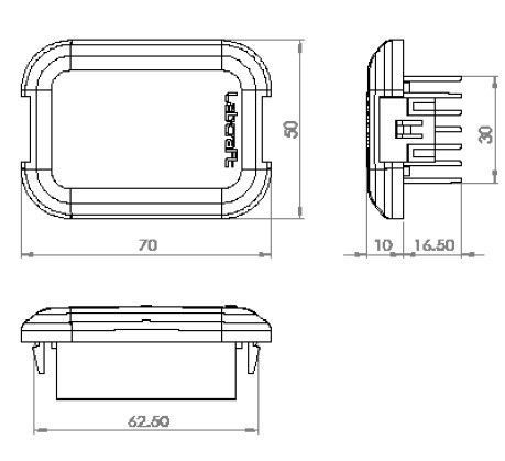 Ford Transit Custom Cargo space led light - Ford Custom led light