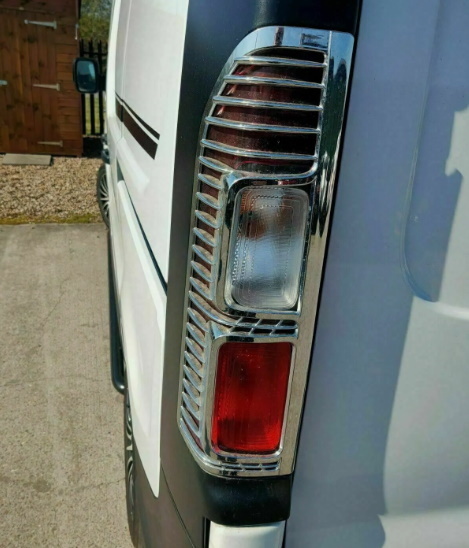 Opel Vivaro Rear lights chrome frame - Tuning parts to Vivaro