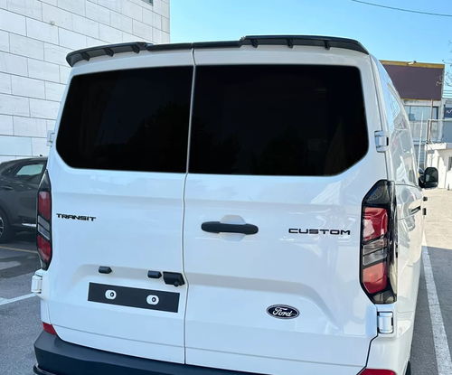 Ford Transit Custom Rear spoiler double door 2024-> - spoiler