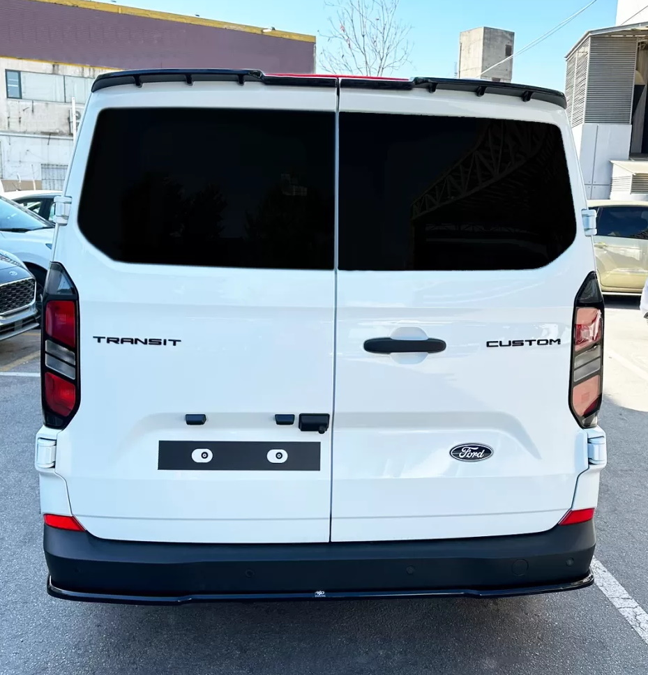 Ford Transit Custom Rear spoiler double door 2024-> - spoiler