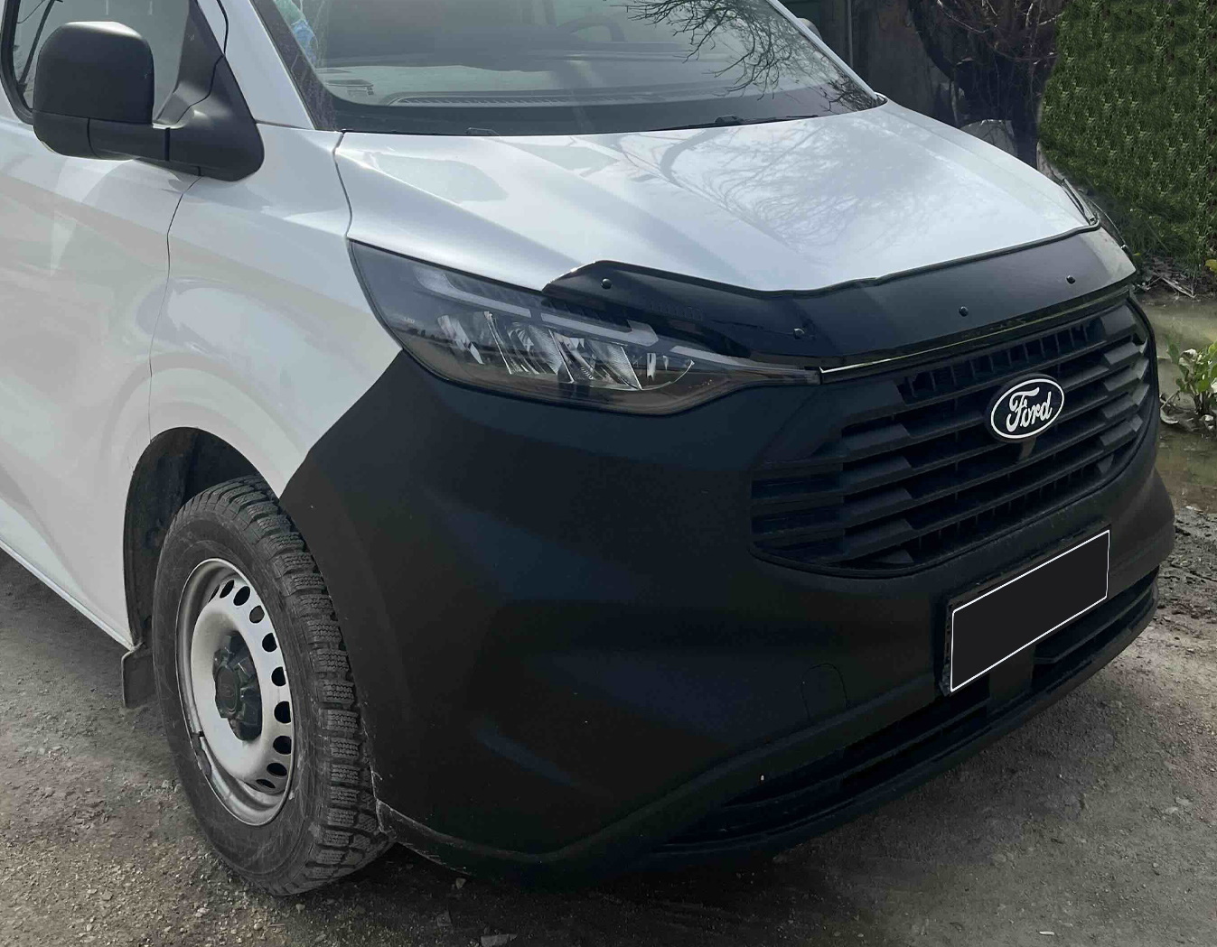 Ford Transit Custom Hood bonnet deflectors 2024-> - Ford Custom