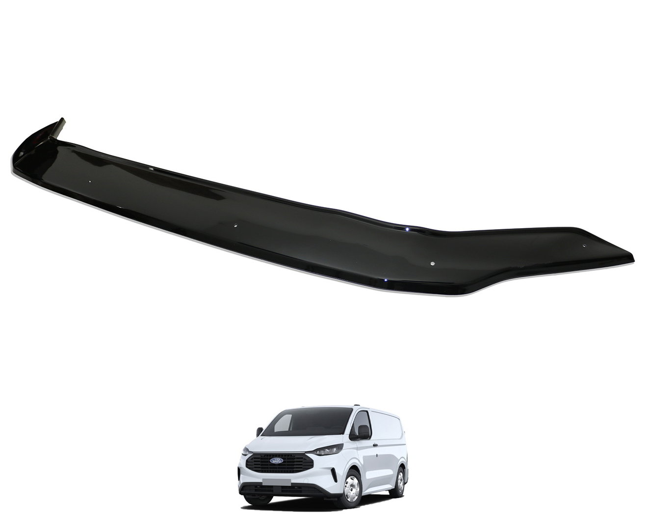 Ford Transit Custom Hood bonnet deflectors 2024-> - Ford Custom