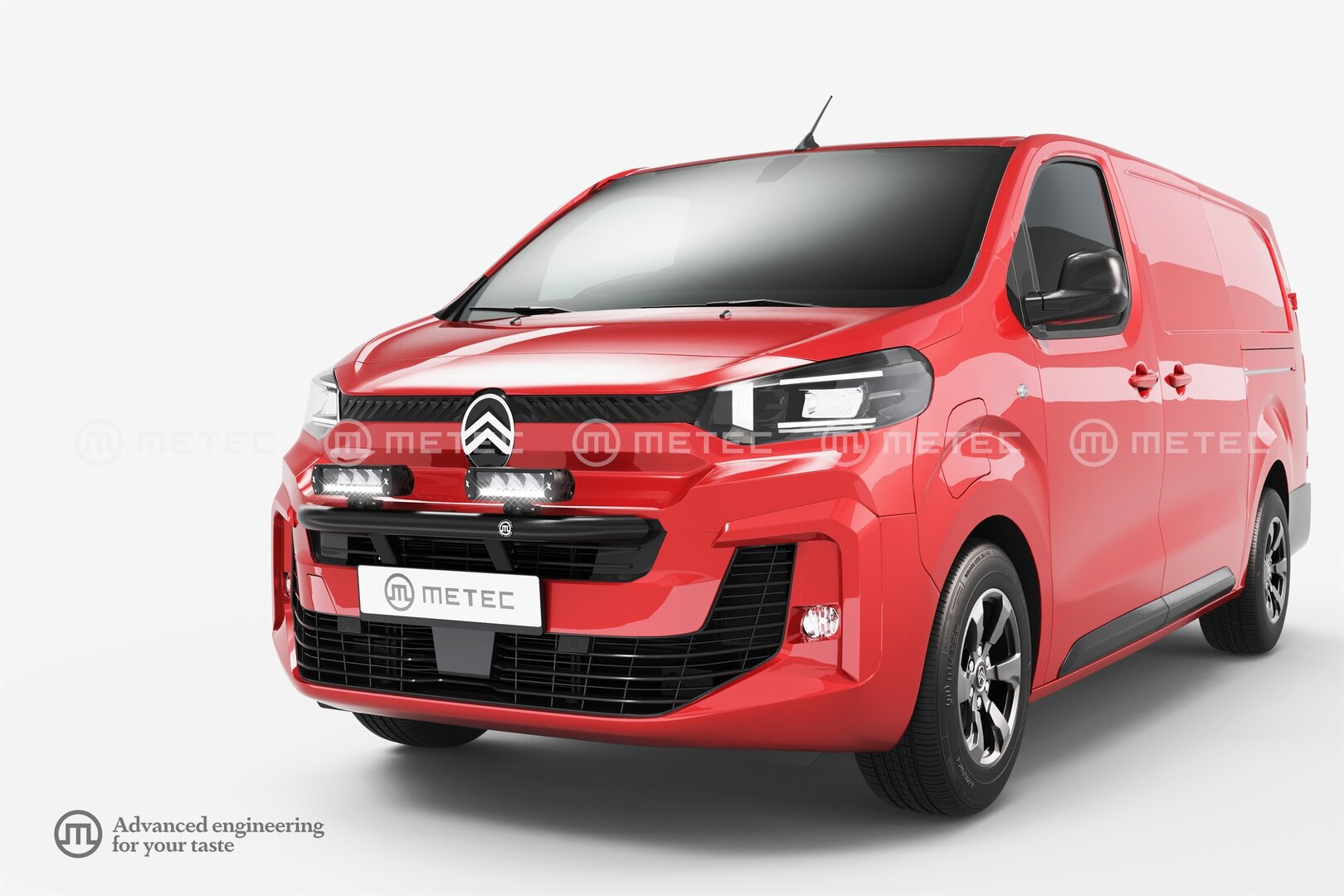 Citroen Jumpy Musta pieni valoteline 2024-> - Jumpy lisävaruste