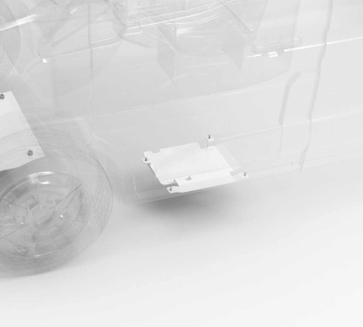 Nissan Interstar Skid plate AD-blue tank - Interstar Skid plate