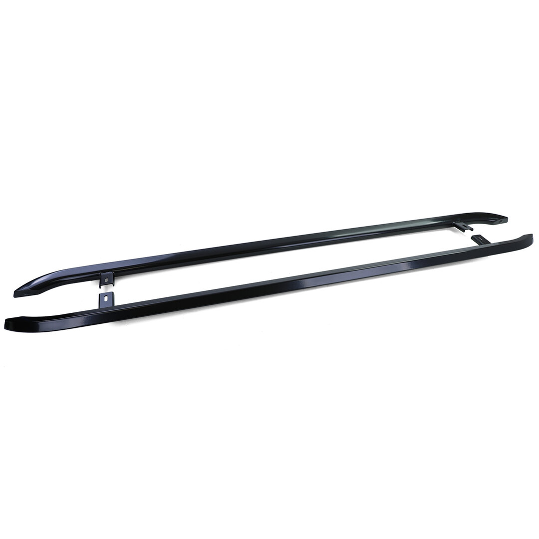 Ford Transit Custom trapezoid side bars black - Custom side bars