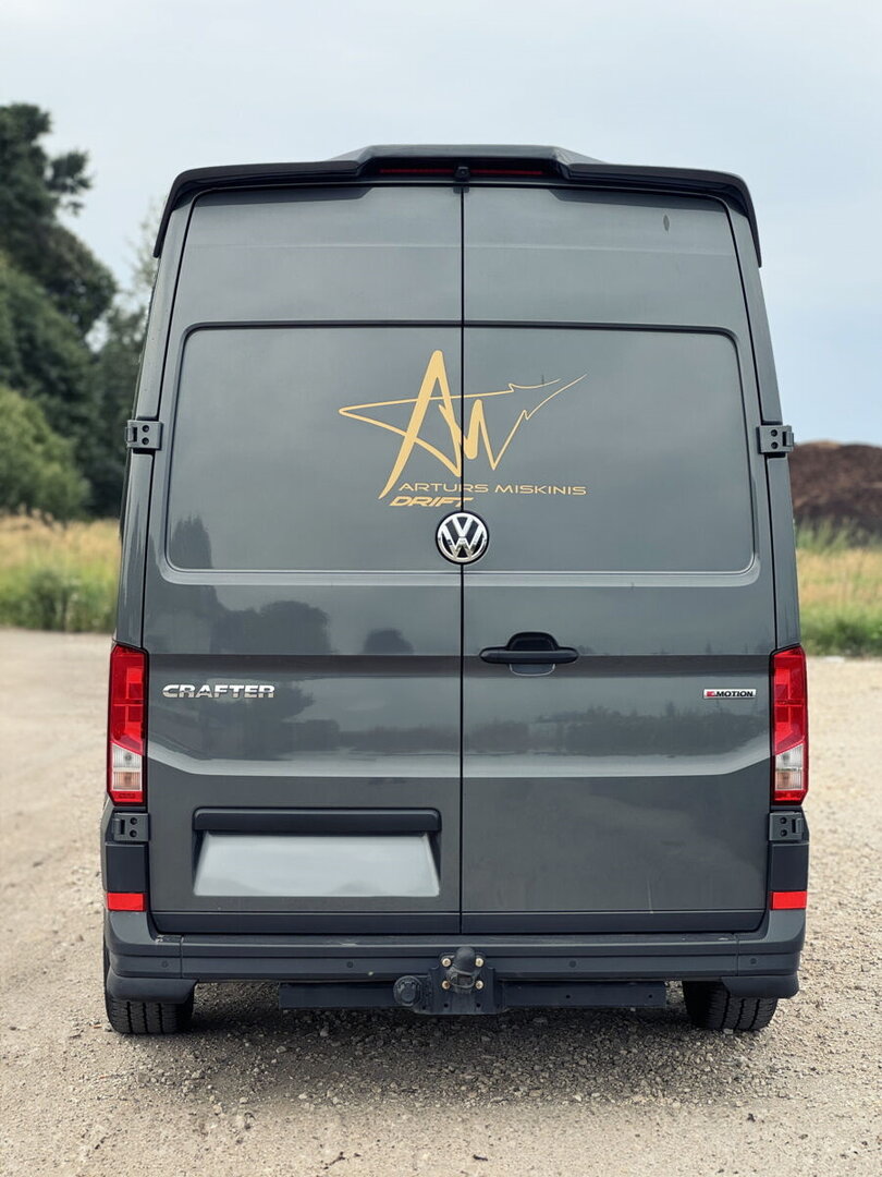 MAN TGE Rear spoiler H2 (cars with original camera)