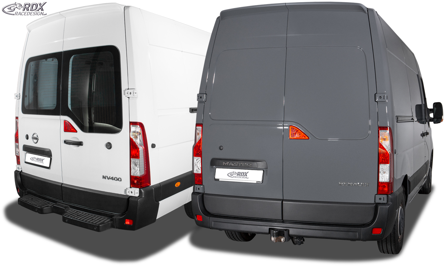 Renault Master Rear spoiler (H2 roof cars) - Master roof spoiler