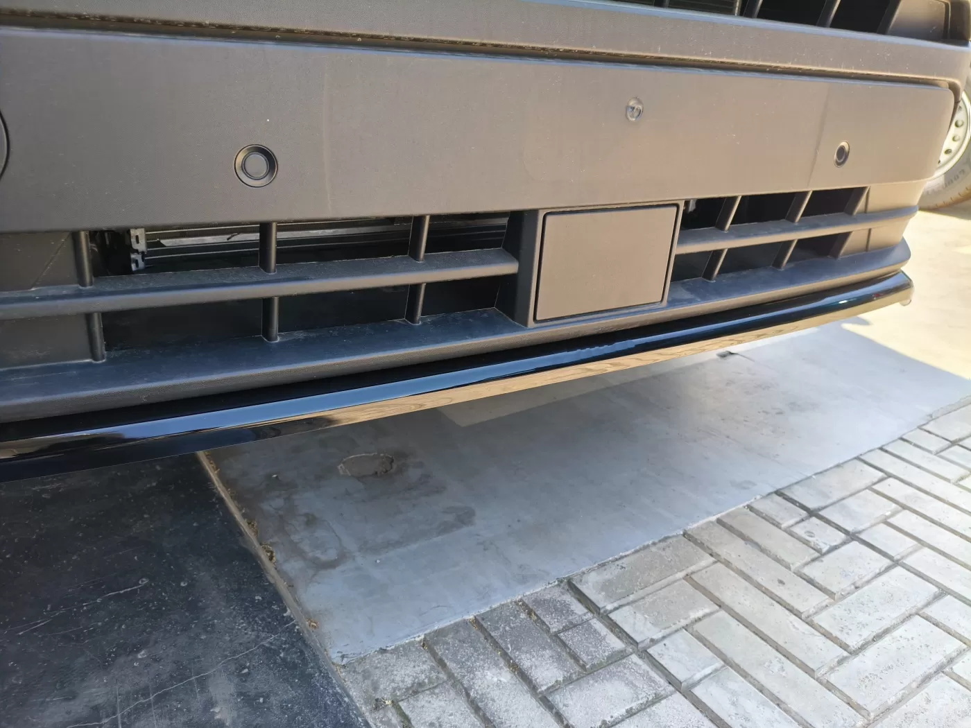 MAN TGE Style front spoiler - MAN TGE front spoiler