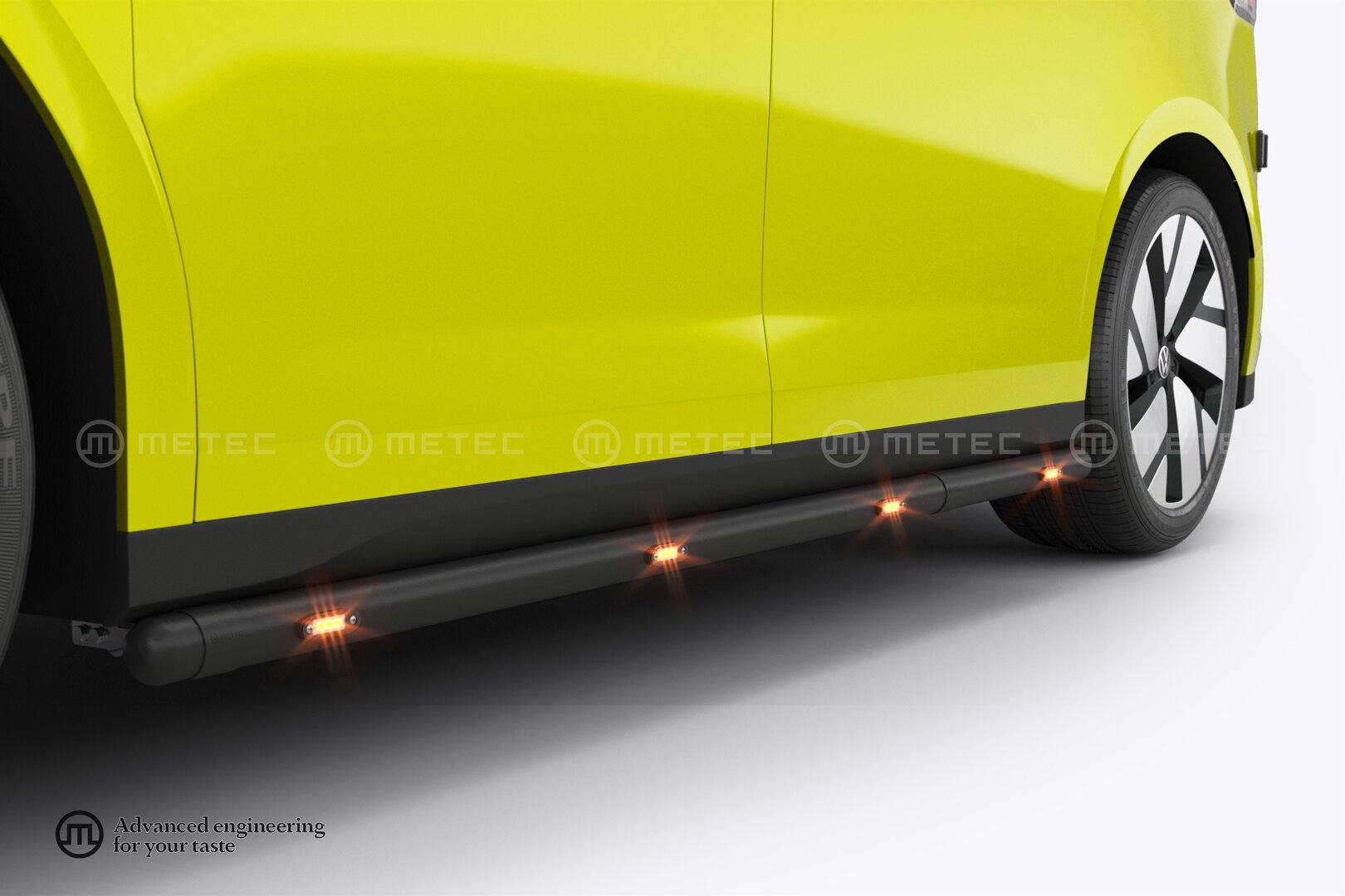 Volkswagen ID.Buzz LED-Side bars long L2 black - LED-Side bars
