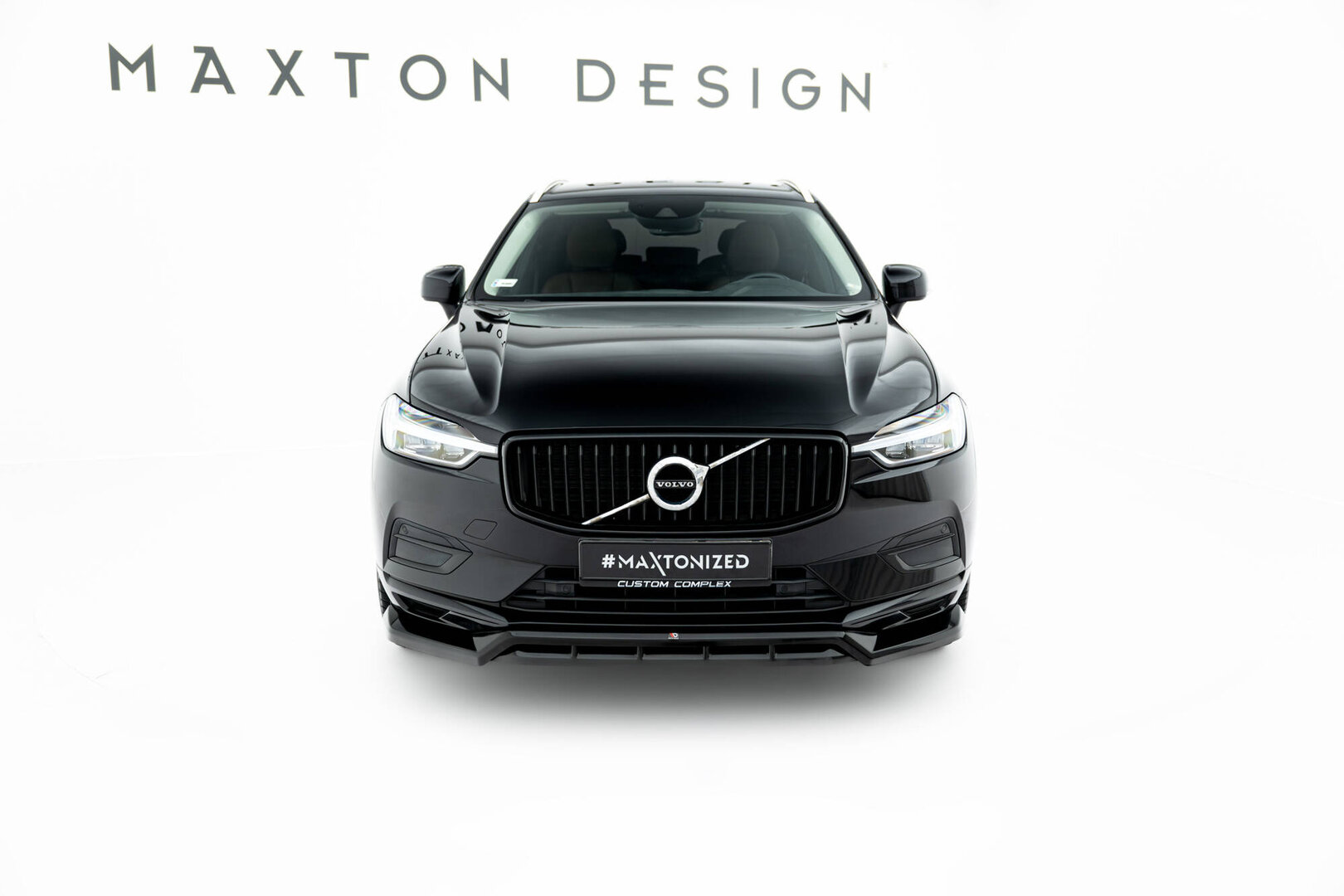 Volvo XC60 Maxton front spoiler (Standard bumper) 2017-