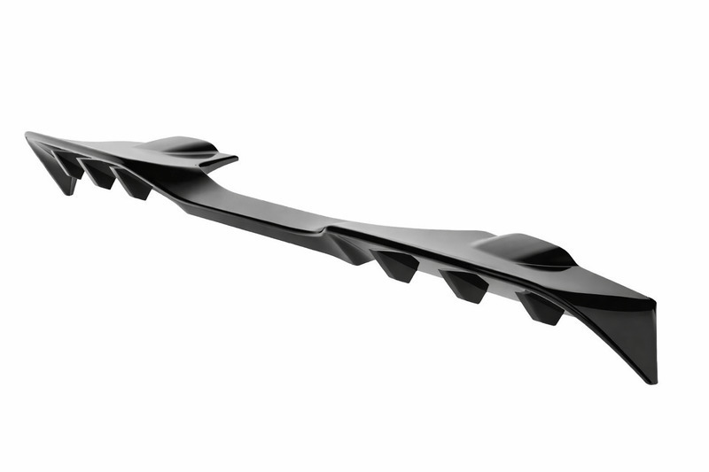 Ford Transit Custom Black rear spoiler EVO (Tailgate) - tuning