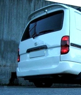 Toyota Hiace Rear wing spoiler -Rear wing spoiler tuning part-