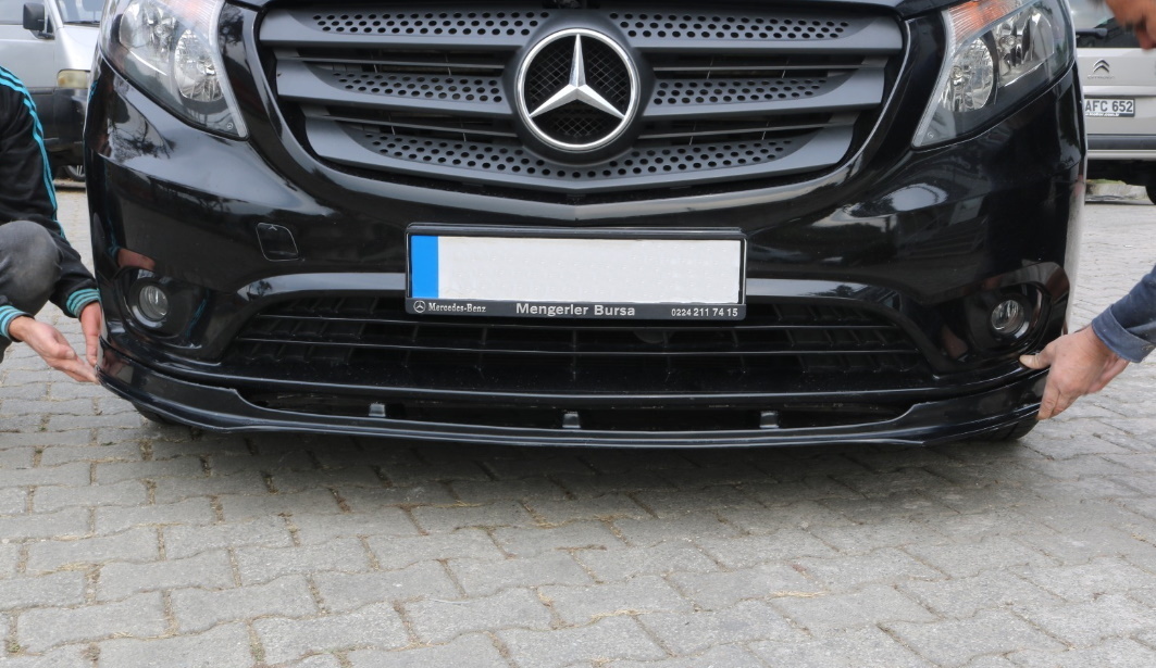 M-B Vito W447 Front Spoiler - M-B Vito W447 Front splitter